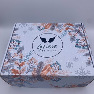 Sympathy Gift Box, Grief Book, Sympathy Card, Condolence and ...