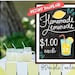 Lemonade Stand Template, Farmers Market Booth Signage, Small Business ...