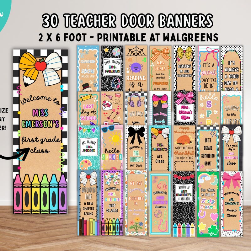 Name Signs for a Classroom - Etsy