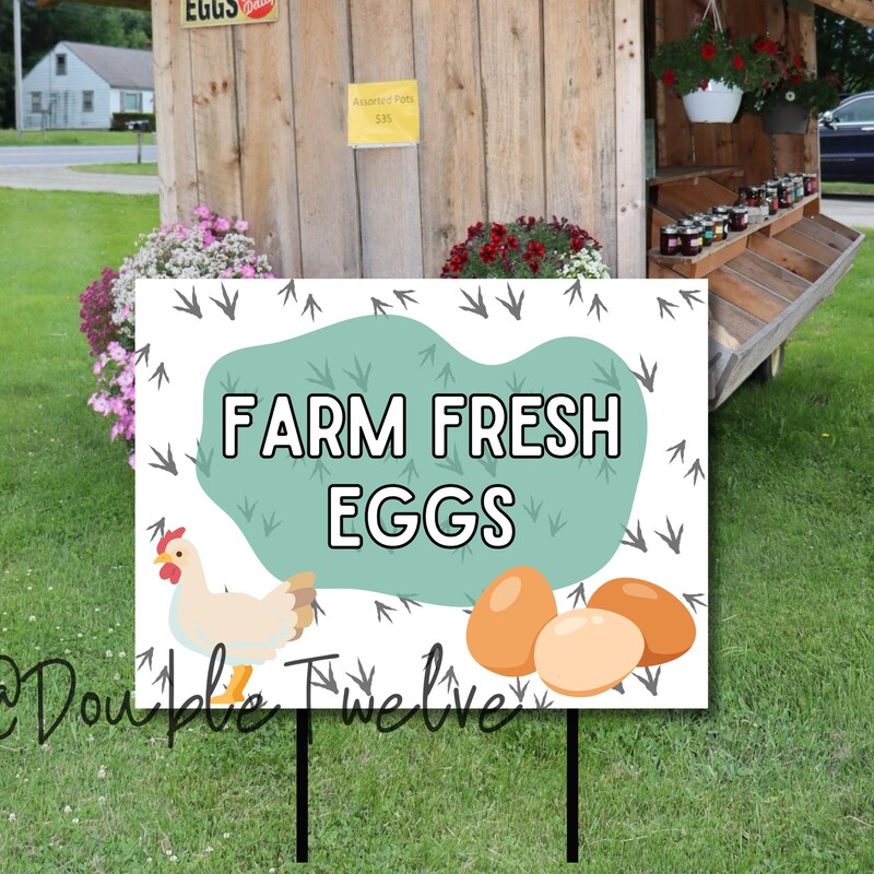 Eggs for Sale Sign - Etsy