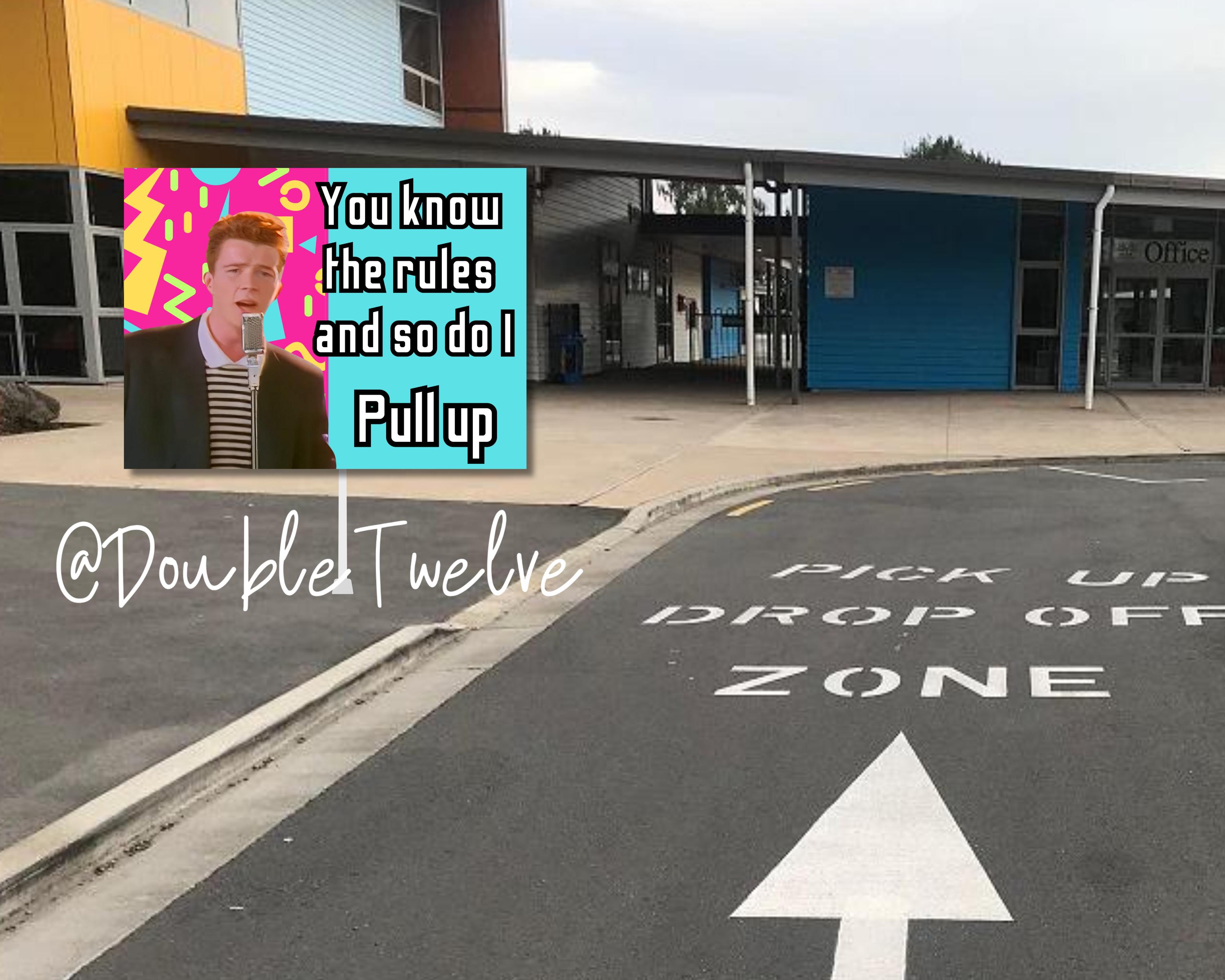 Funny School Drop off Lane Sign, Printable Drop off Pick up Lane Sign ...