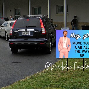 Funny Drop off Lane Signs, Back to School, Parent Student Drop off Line ...