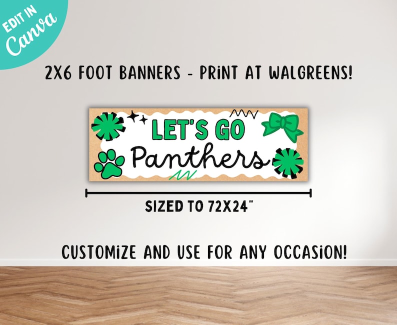Printable Banner Borders + Frames, Walgreens 2x6 Foot Banners to Print ...