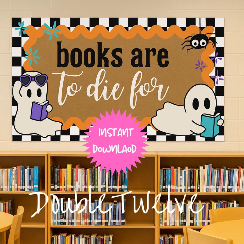 Halloween Book Display - Etsy