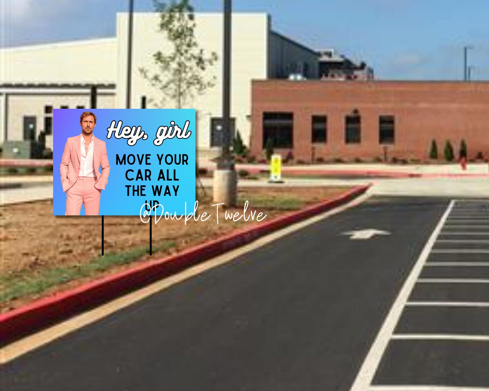 Funny Drop off Lane Signs, Back to School, Parent Student Drop off Line ...