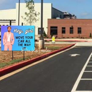 Funny Drop off Lane Signs, Back to School, Parent Student Drop off Line ...