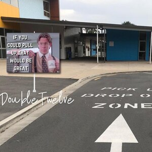 Funny School Drop off Sign, Back to School Sign, Pick up Drop off Lane ...