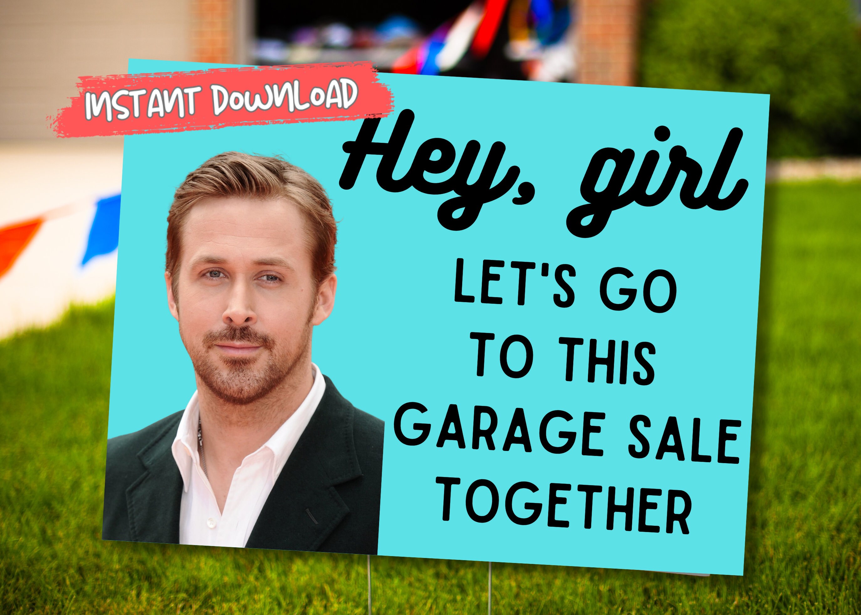 Garage Sale Signs, Yard Sale Flyer Template, Edit in Canva Then Print ...