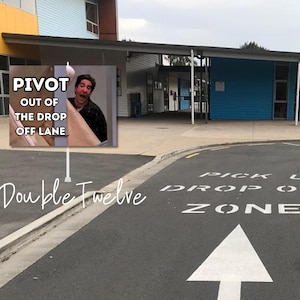 Funny School Drop off Lane Sign, Printable Drop off Pick up Lane Signs ...