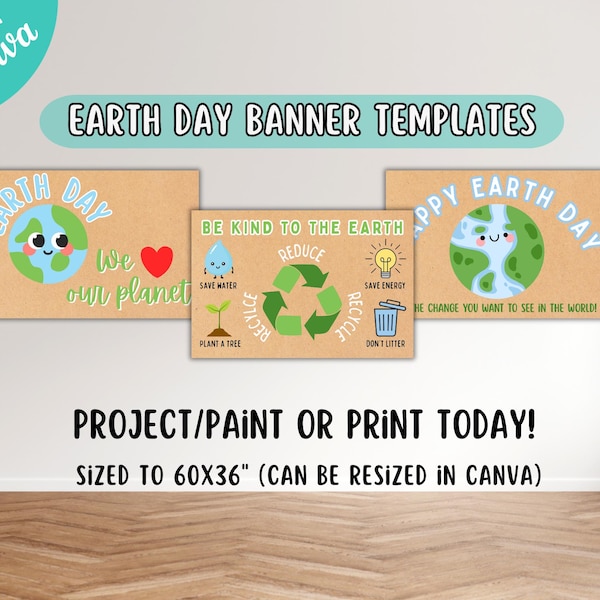 Earth Day Signs - Etsy