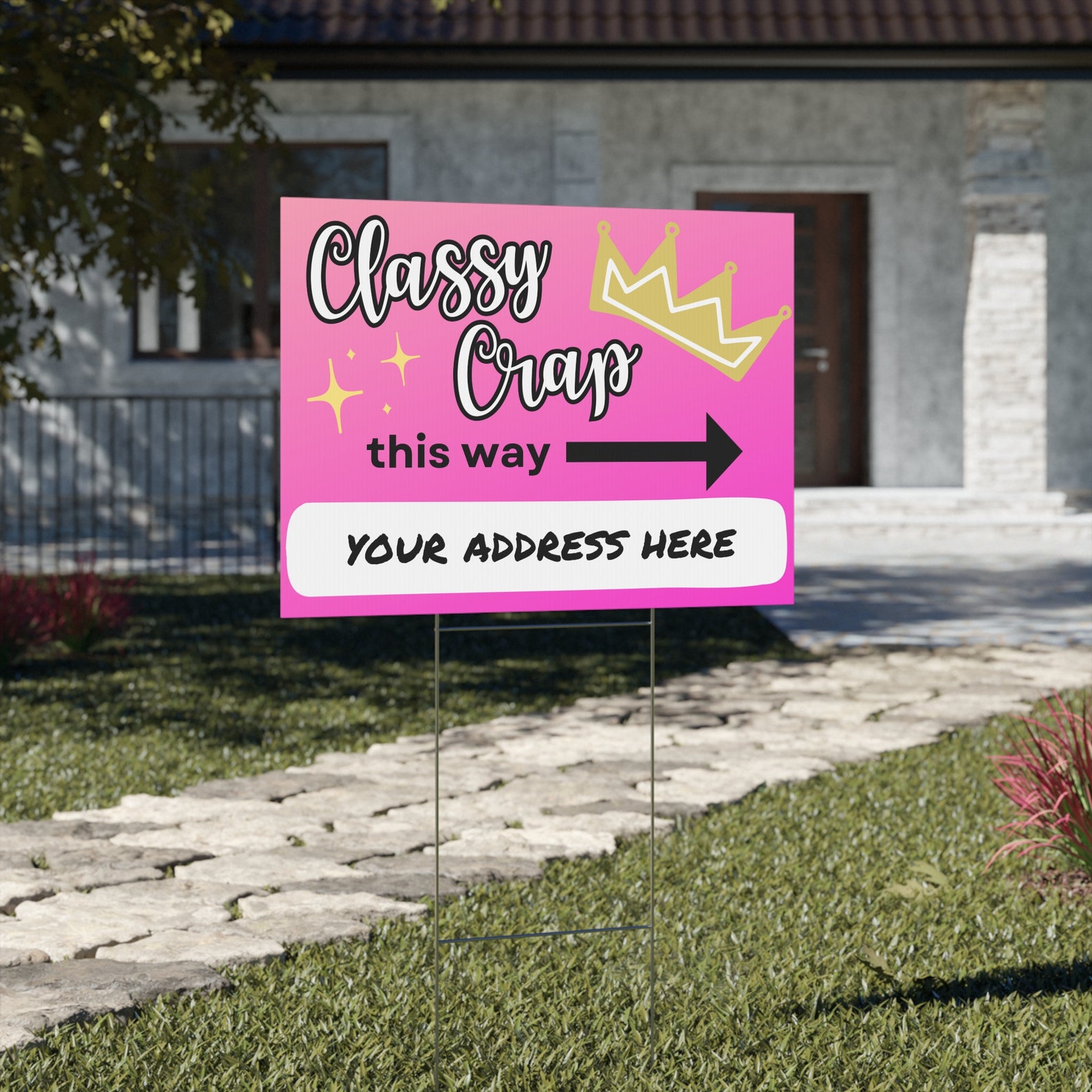 Funny Garage Sale Signs, Yard Sign, Printable Yard Sale Poster, DIY ...