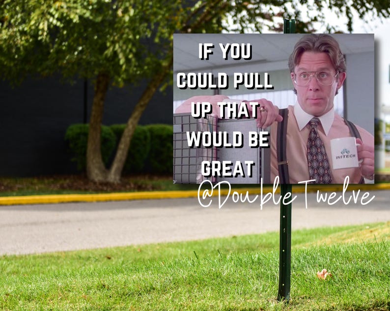 Funny School Drop off Sign, Back to School, Pick up Drop off Lane Sign ...