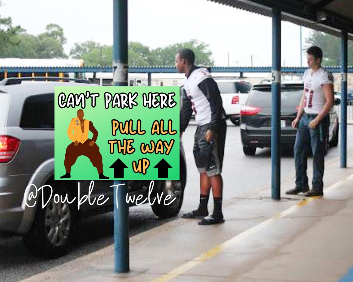 Funny School Drop off Signs, Back to School, Pick up Drop off Sign ...