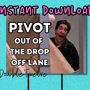 Funny School Drop off Lane Sign, Printable Drop off Pick up Lane Signs ...