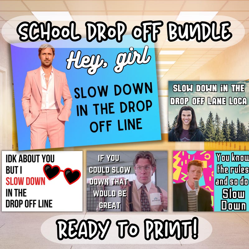 Back It up Drop Down - Etsy