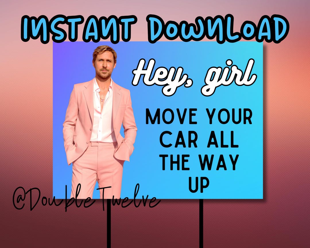 Funny Drop off Lane Signs, Back to School, Parent Student Drop off Line ...