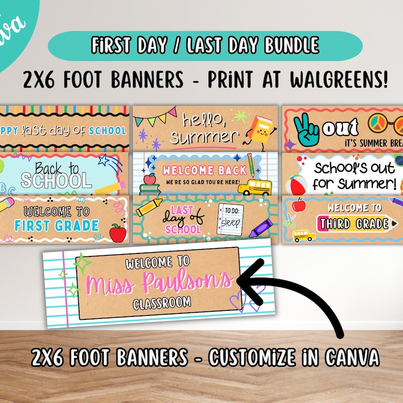 Walgreens Door Banner - Etsy