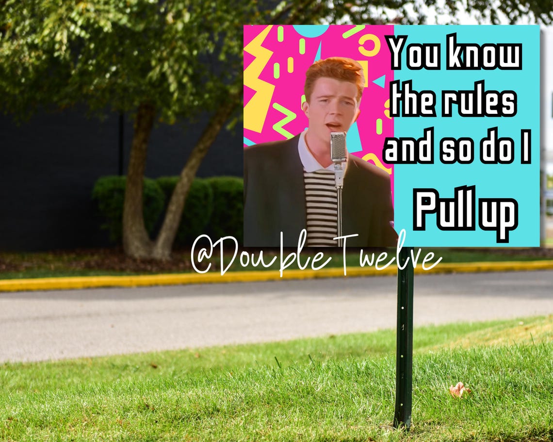 Funny School Drop off Lane Sign, Printable Drop off Pick up Lane Sign ...