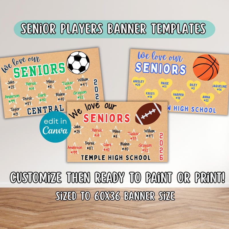 Senior Sign Out Poster - Etsy