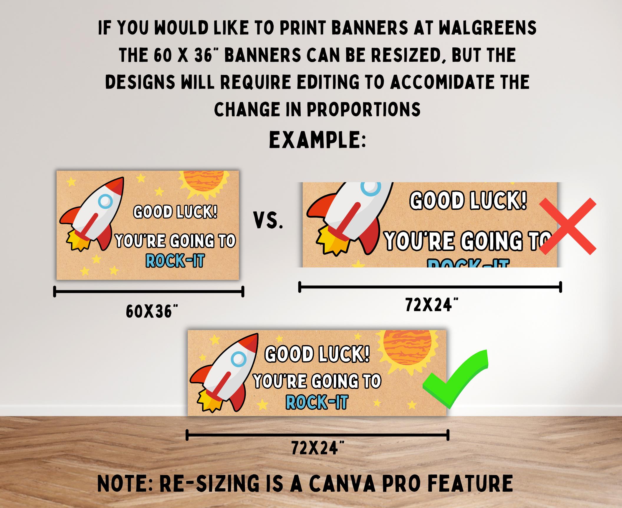 Testing Day Motivational Banner Bundle | Test Day Painted Banner Design ...