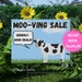 Funny Moving Signs, Garage Sale Printable, DIY Yard Sale Signs, Street ...