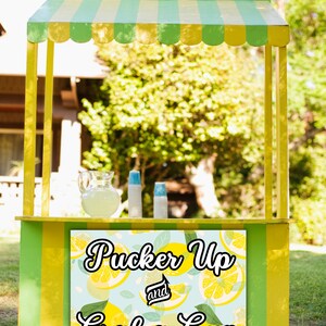 Lemonade Stand Sign, Printable DIY Lemonade Printables, Farmers Market ...