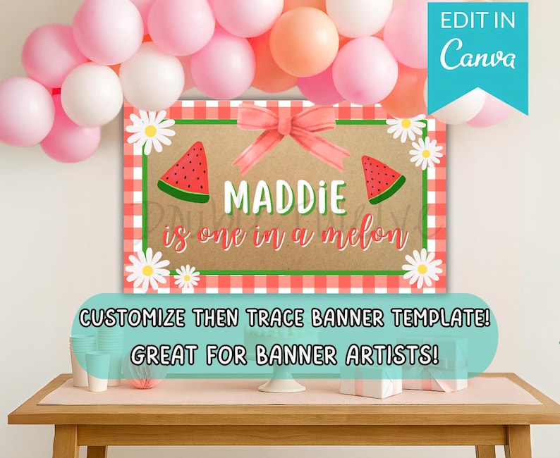 Painted Birthday Banners Mega Bundle, Hand Painted Banner Design ...