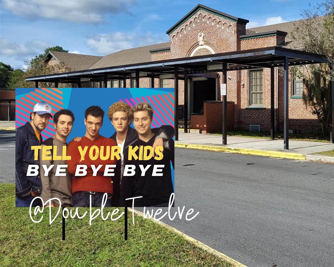 Funny School Drop off Signs, Back to School, Pick up Drop off Sign ...