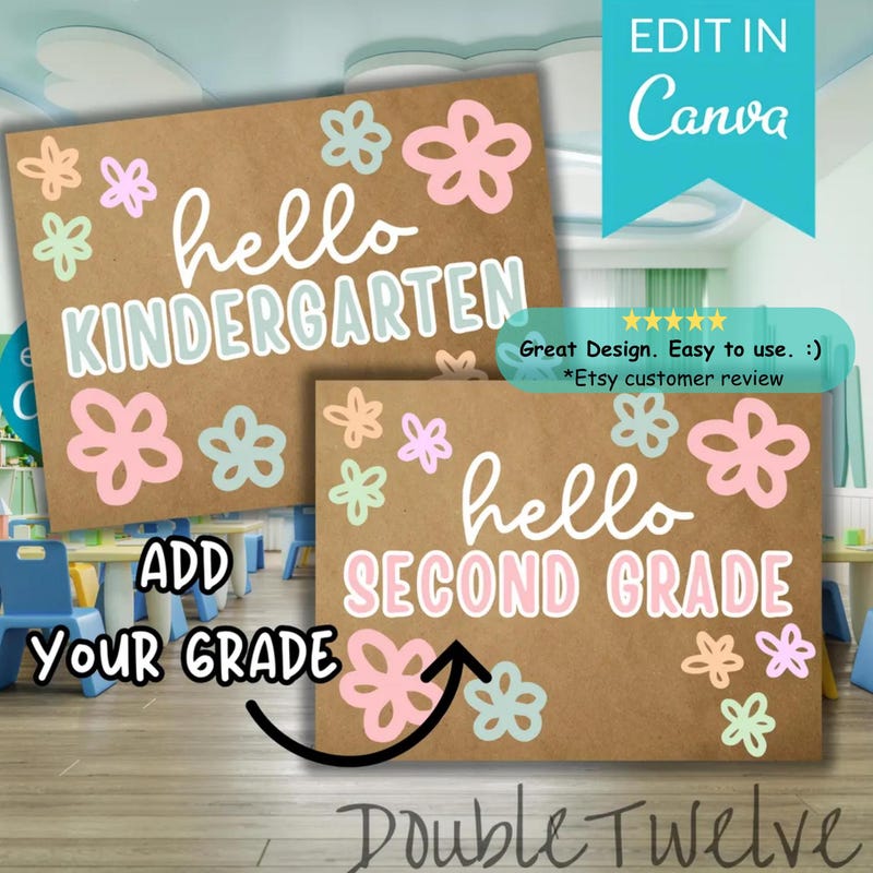 Painted Brown Paper Signs - Etsy