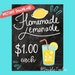 Lemonade Stand Template, Farmers Market Booth Signage, Small Business ...