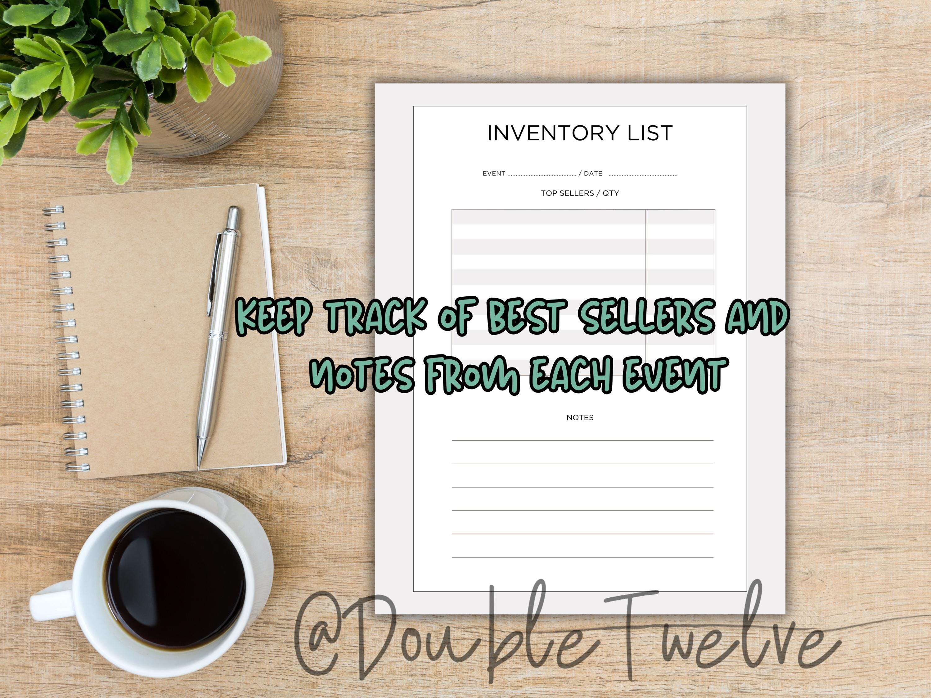 Farmers Market Checklist & Inventory Bundle, 8 Pages for Vendor Booth ...
