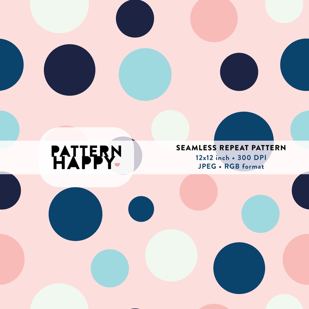 Pink Spots Seamless Pattern for Sublimation Printing - Etsy