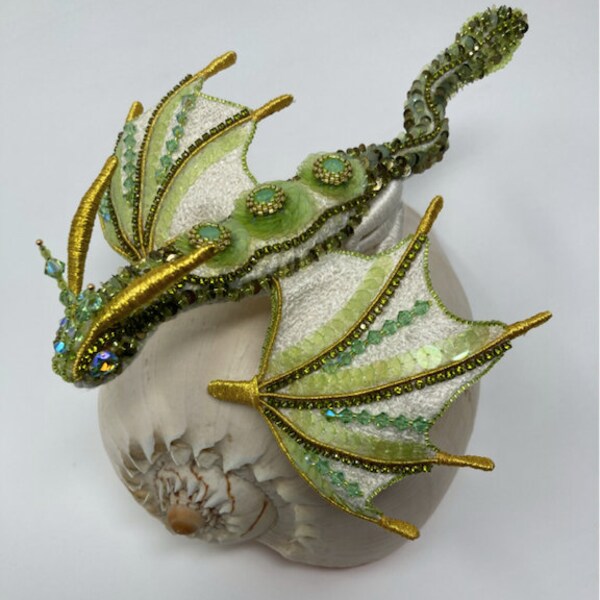 Embroidered Dragon - Etsy