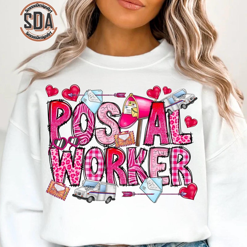 Postal Worker Svg - Etsy