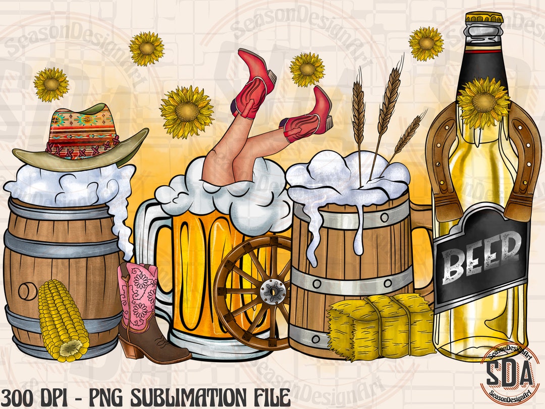 Western Drink Png, Cowgirl Drink, Cowboy Drink, Sublimation Design ...