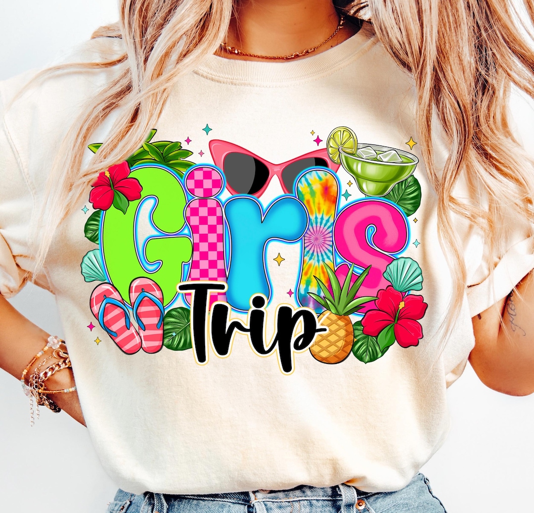 Girls Trip PNG: Summer Vacation Design (digital Download) - Etsy