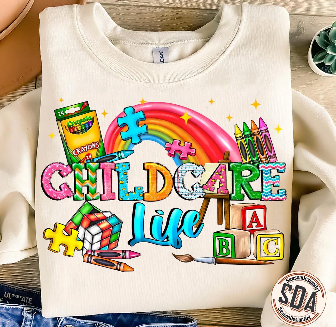 Childcare Life PNG Sublimation Design (digital Download) - Etsy