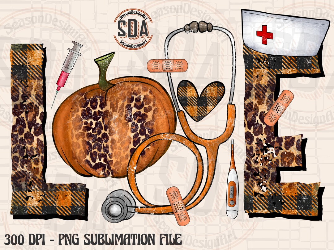 Fall Nurse Png Sublimation Design Fall Png Nurse Png Fall - Etsy