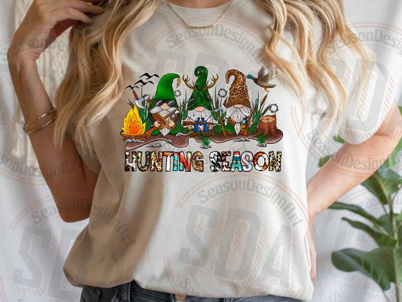 Hunting Season Gnome Png Hunting Gnome Pnghunter Gnomes Png - Etsy