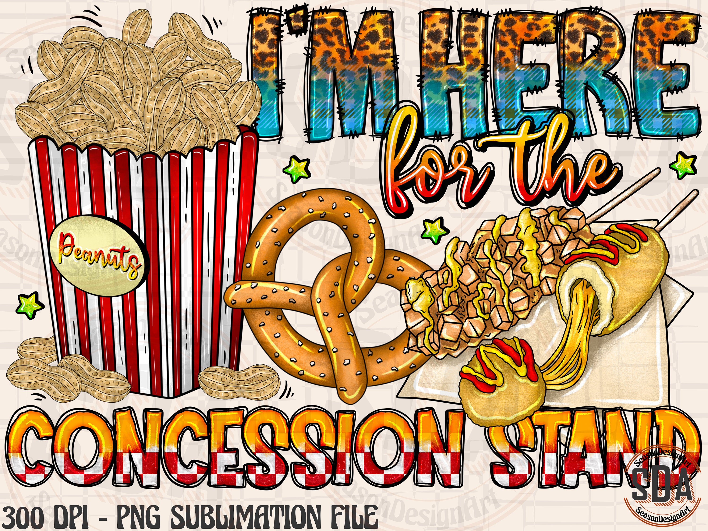 Movie Theater Concession Stand Clipart