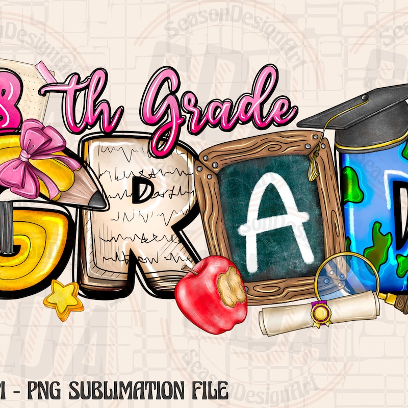 8th Grade Graduation - Etsy