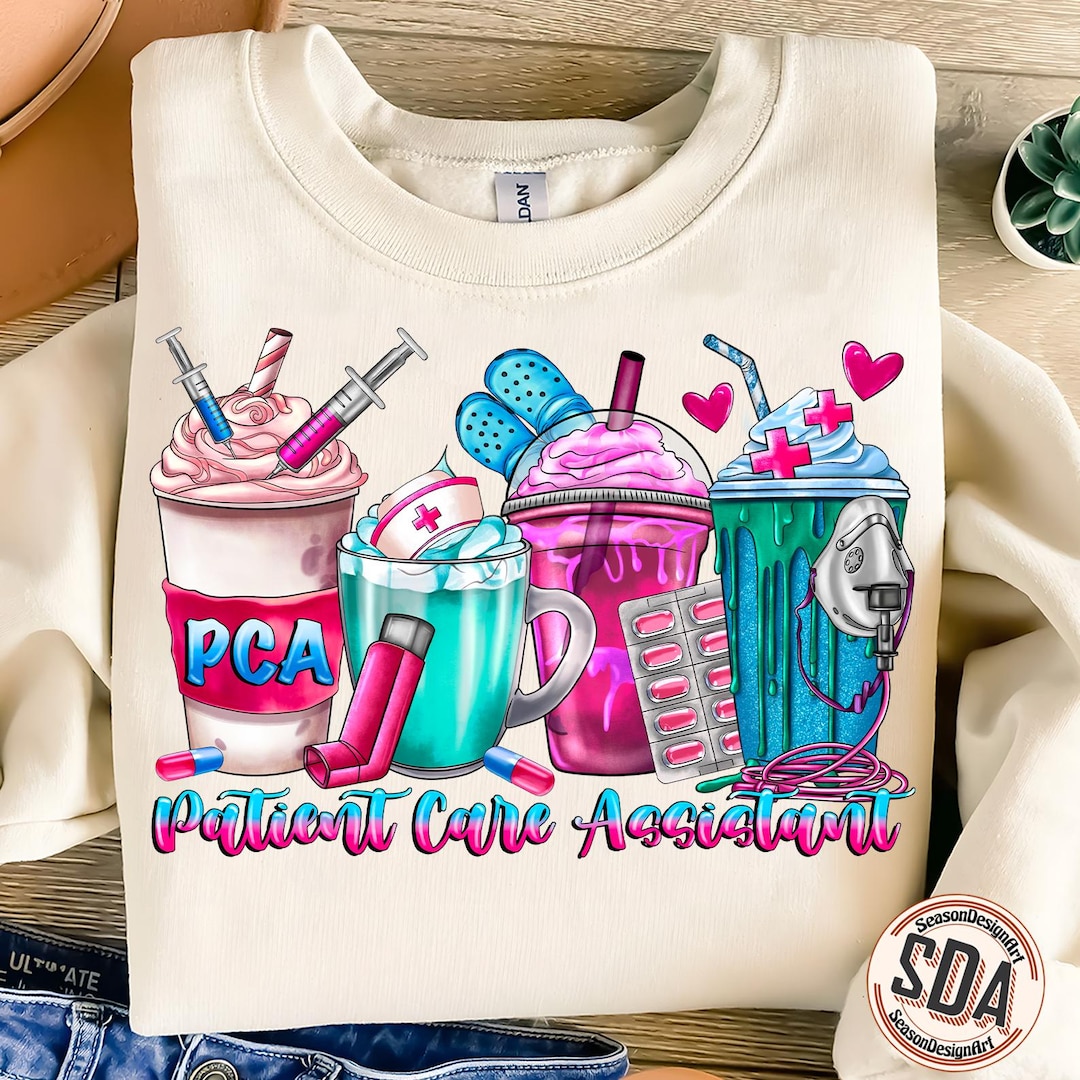 Patient Care Assistant Coffee Cups PNG: Nurse Appreciation (sublimate ...