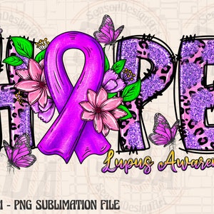 HOPE, Lupus Awareness Design, Lupus Png, Lupus Awareness Month Png ...