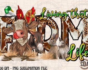 Living That Farm Life Png, Farm Life Png, Farm Life Animals, Pig ...
