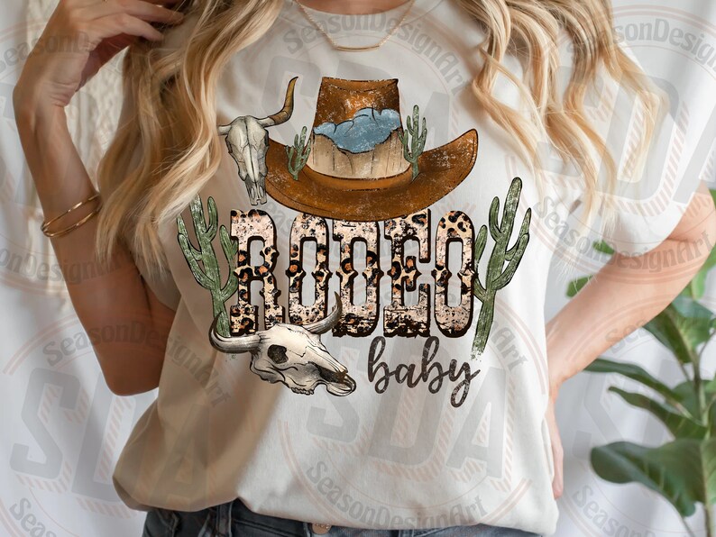 Rodeo Baby PNG Cowboy Png Baby Pngwestern Baby - Etsy