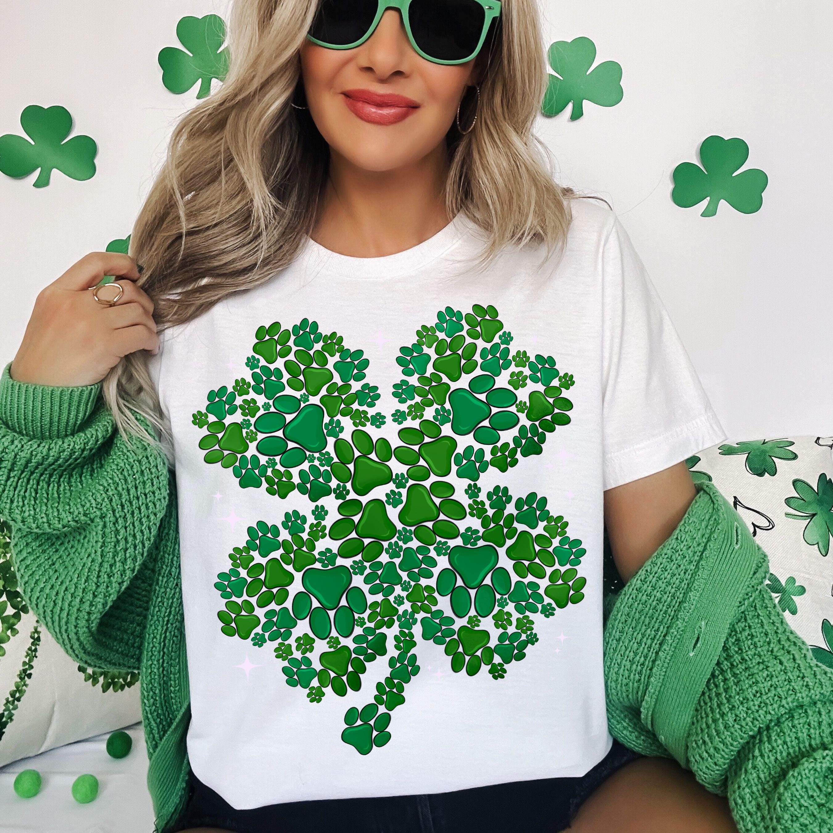 Shamrock Dog Paw Png, Shamrock Heart, Shamrock Paw Png, Shamrock Png ...