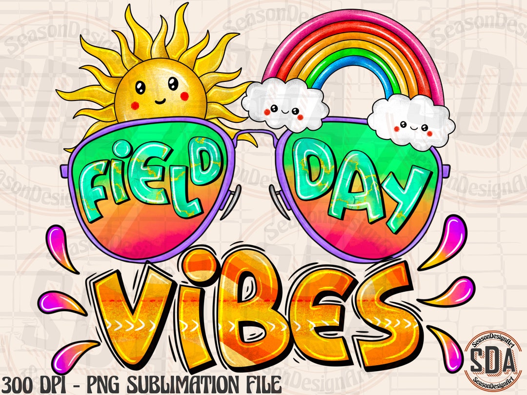 Field Day Vibes Png, Sublimation Design Download, Western Png, Field ...