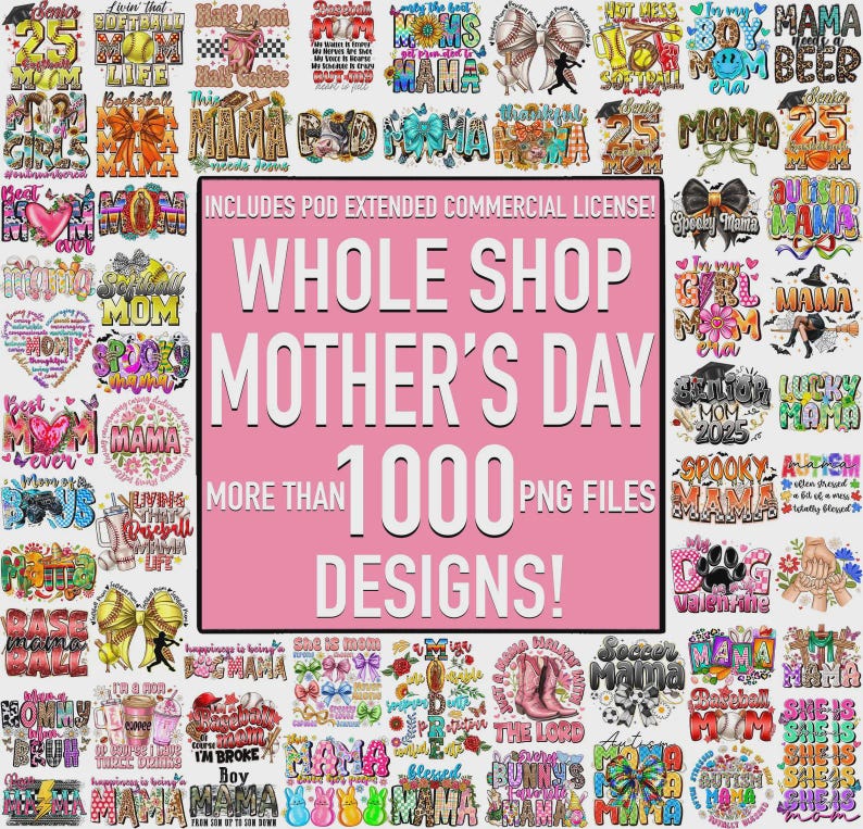 Entire Store Bundle, All Past and Future Designs, Commercial Use ...