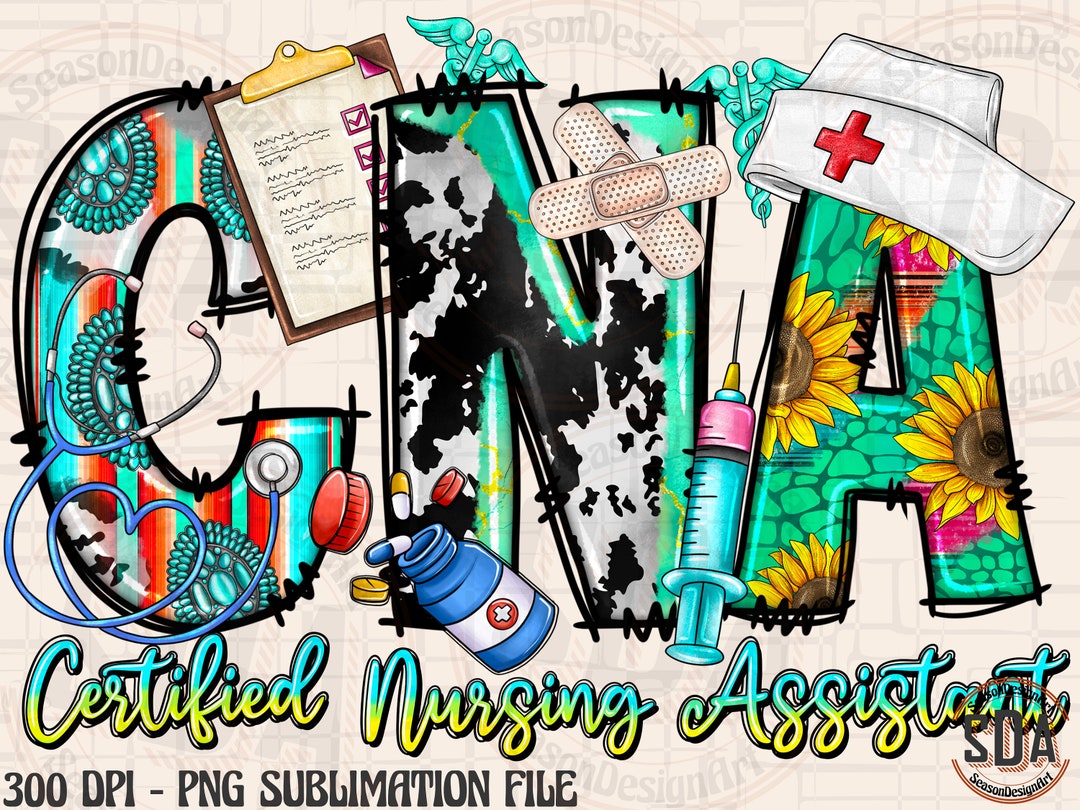 Western CNA Life PNG: Sublimation Design Download - Etsy