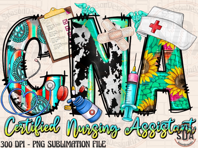 Western CNA Life Png Sublimation Design Download Certified - Etsy